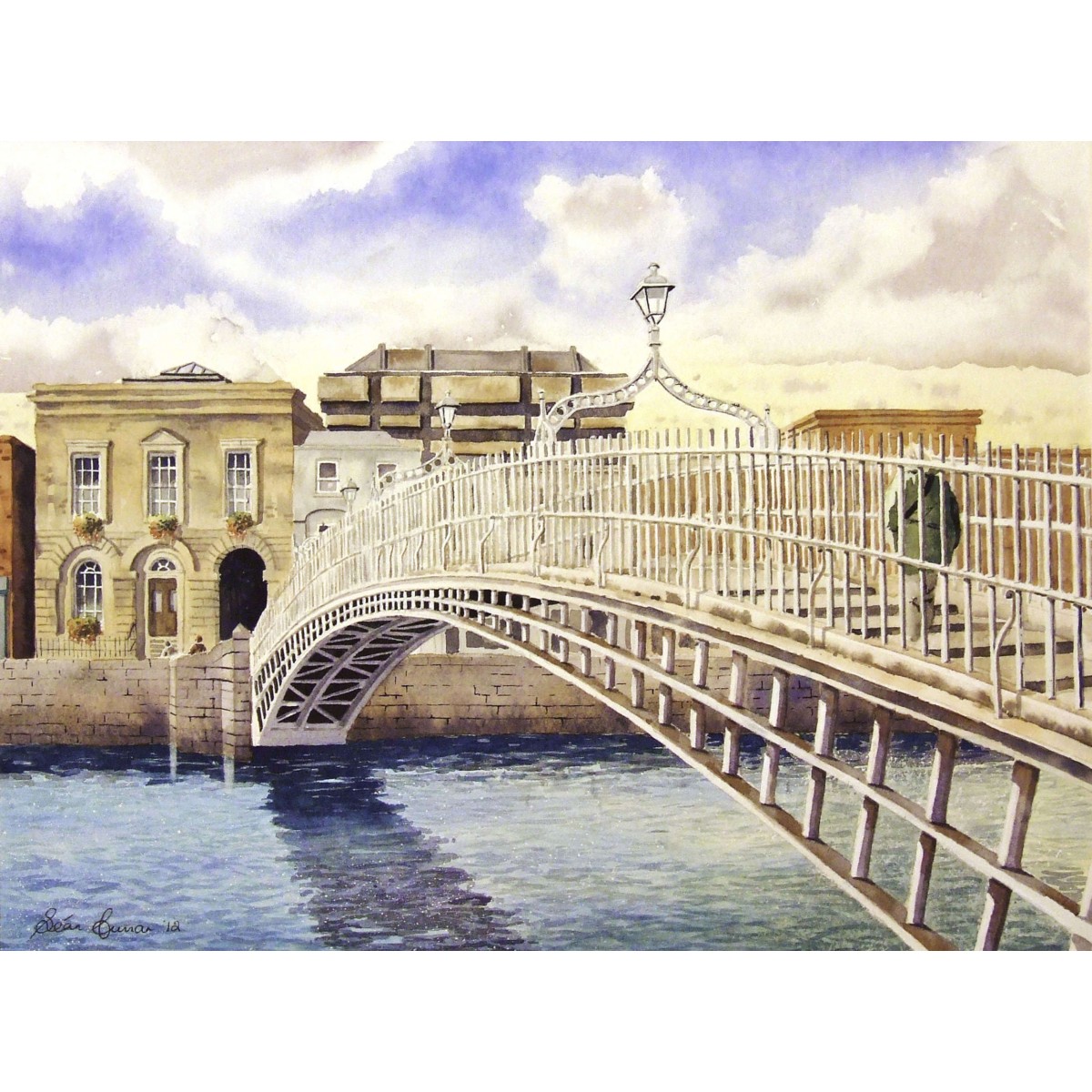  The Ha penny Bridge Dublin 